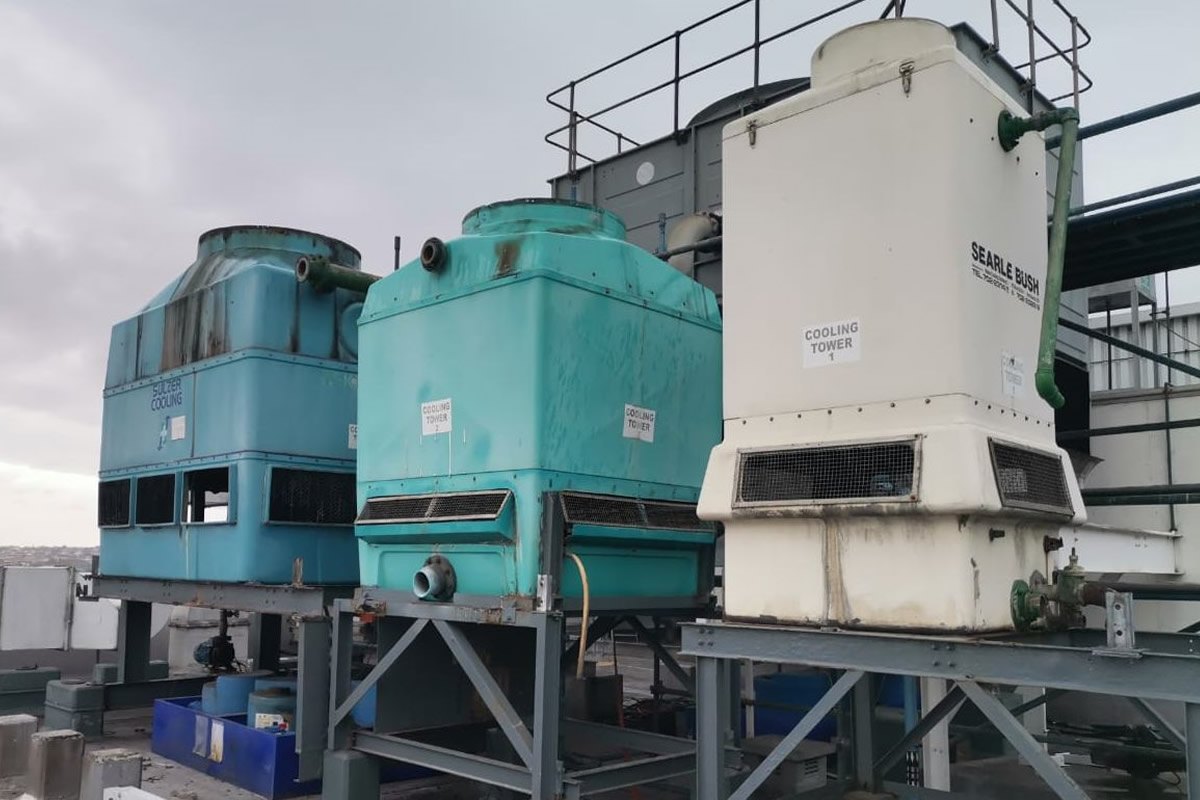 Cooling Tower Counter Flow FRP Round Type Cooling Tower, Induced Draft
